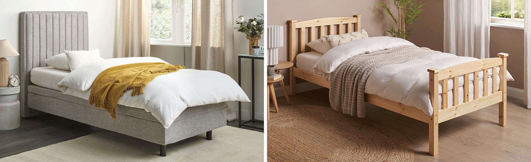 Single Beds Up to 50% OFF | Beliani.no
