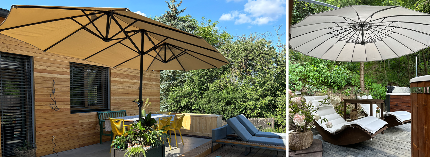 Découvrez le parasol de jardin idéal pour votre espace extérieur ...